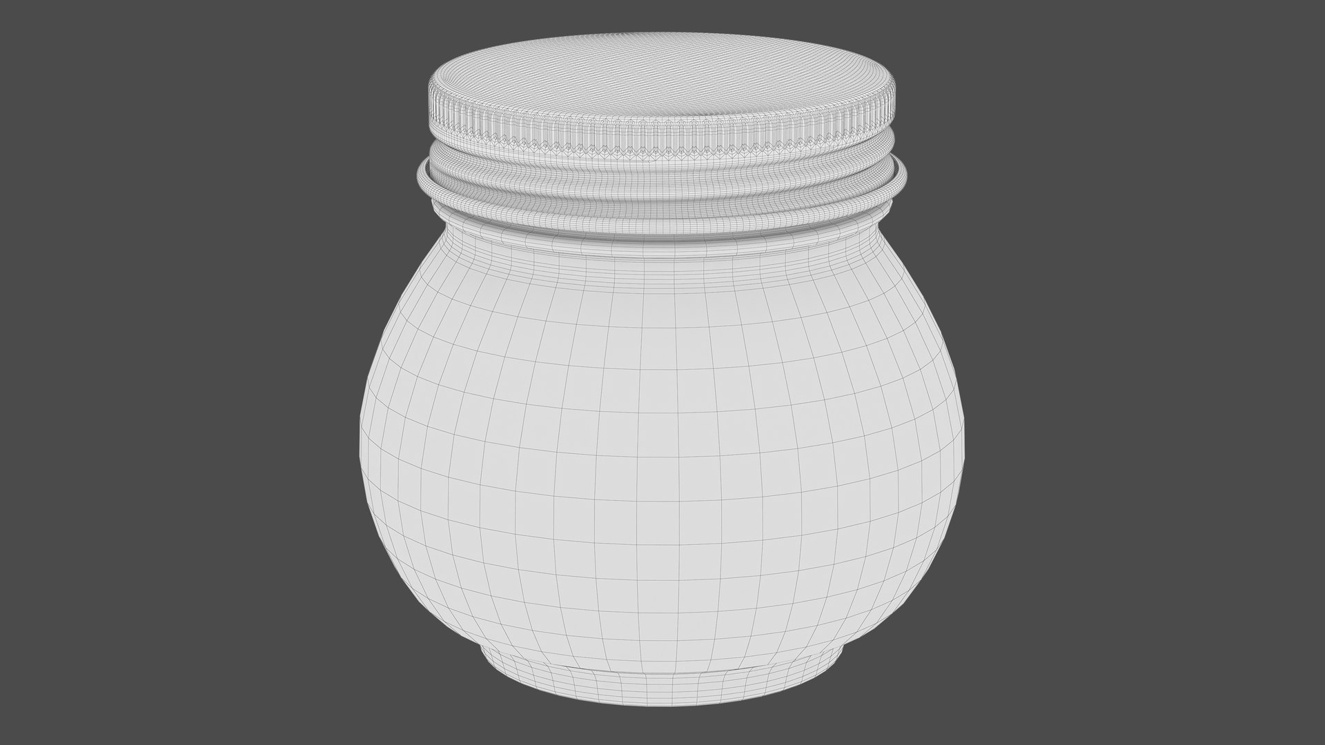 Jam Jar 500ml Model - TurboSquid 2259164