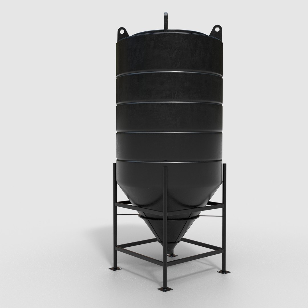 Cone Tank 3D Model - TurboSquid 2418133