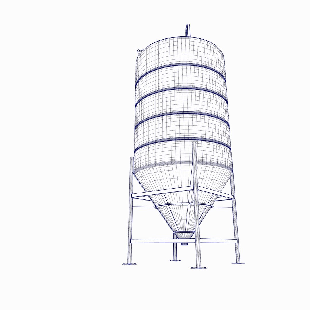 Cone Tank 3D Model - TurboSquid 2418133