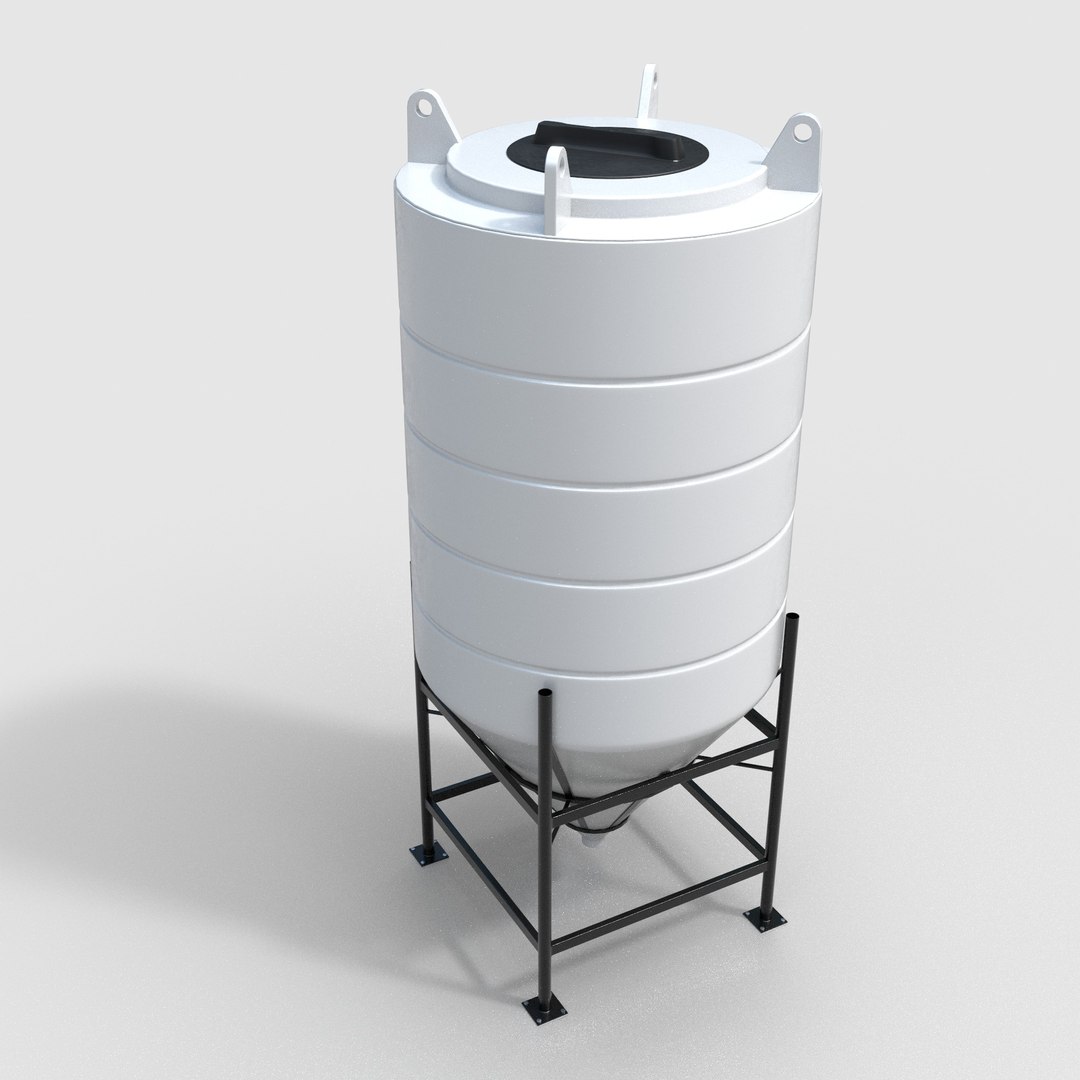 Cone Tank 3D Model - TurboSquid 2418133