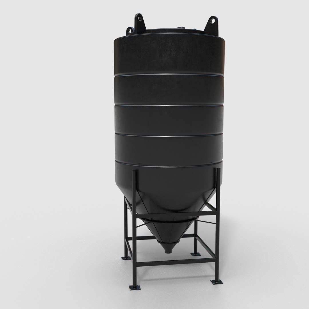 Cone Tank 3D Model - TurboSquid 2418133