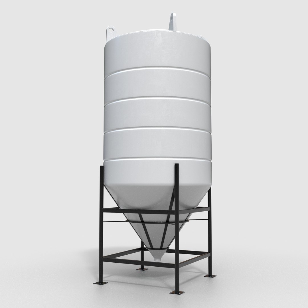 Cone Tank 3D Model - TurboSquid 2418133