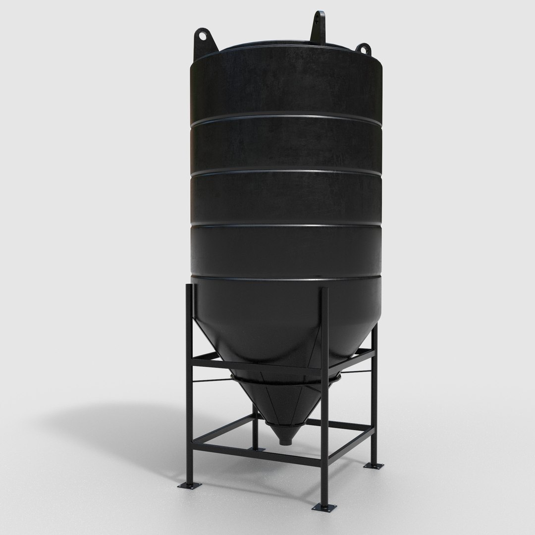 Cone Tank 3D Model - TurboSquid 2418133