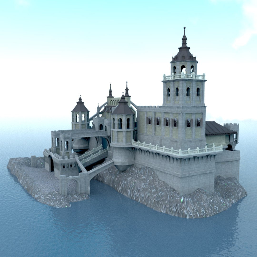 Castle Palace 3d Max