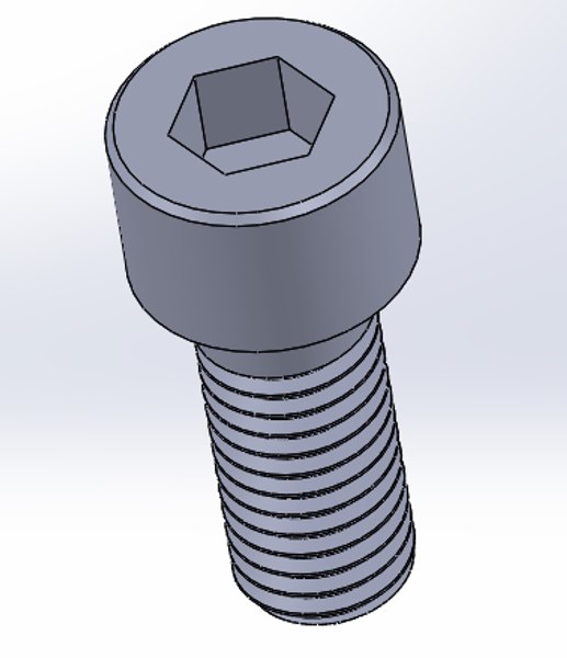 3D allen bolt - TurboSquid 1407981