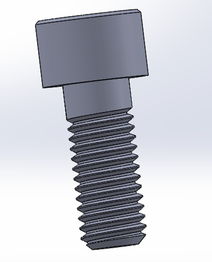 3D Allen Bolt - TurboSquid 1407981