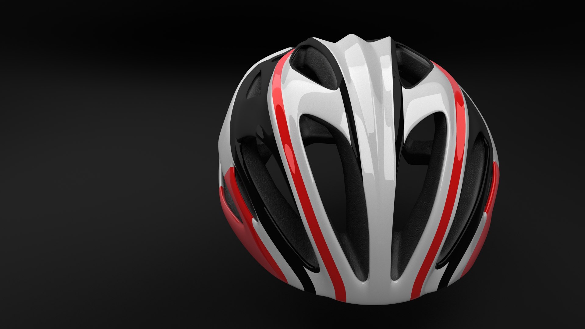 3d Model Bell Alcherra Racing Bike Helmet