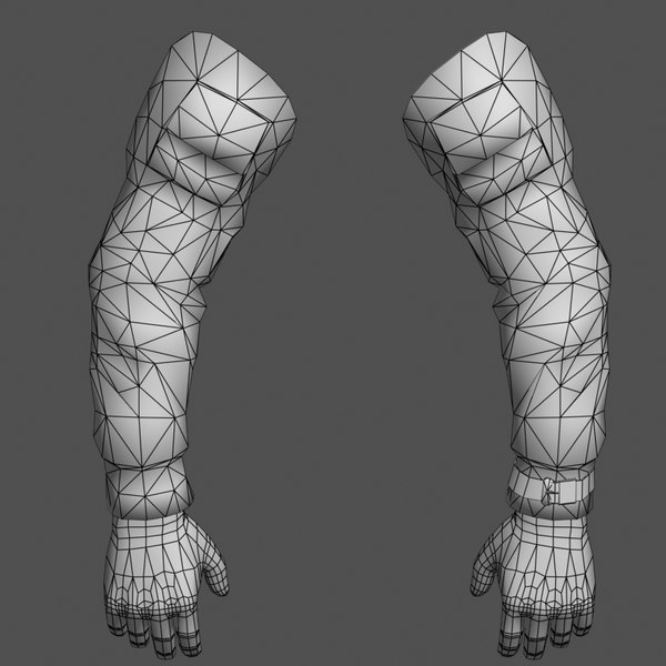 3d model military human