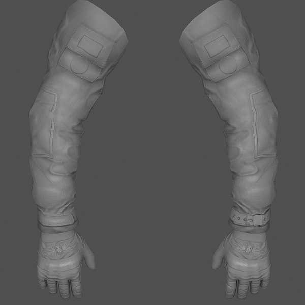 3d model military human