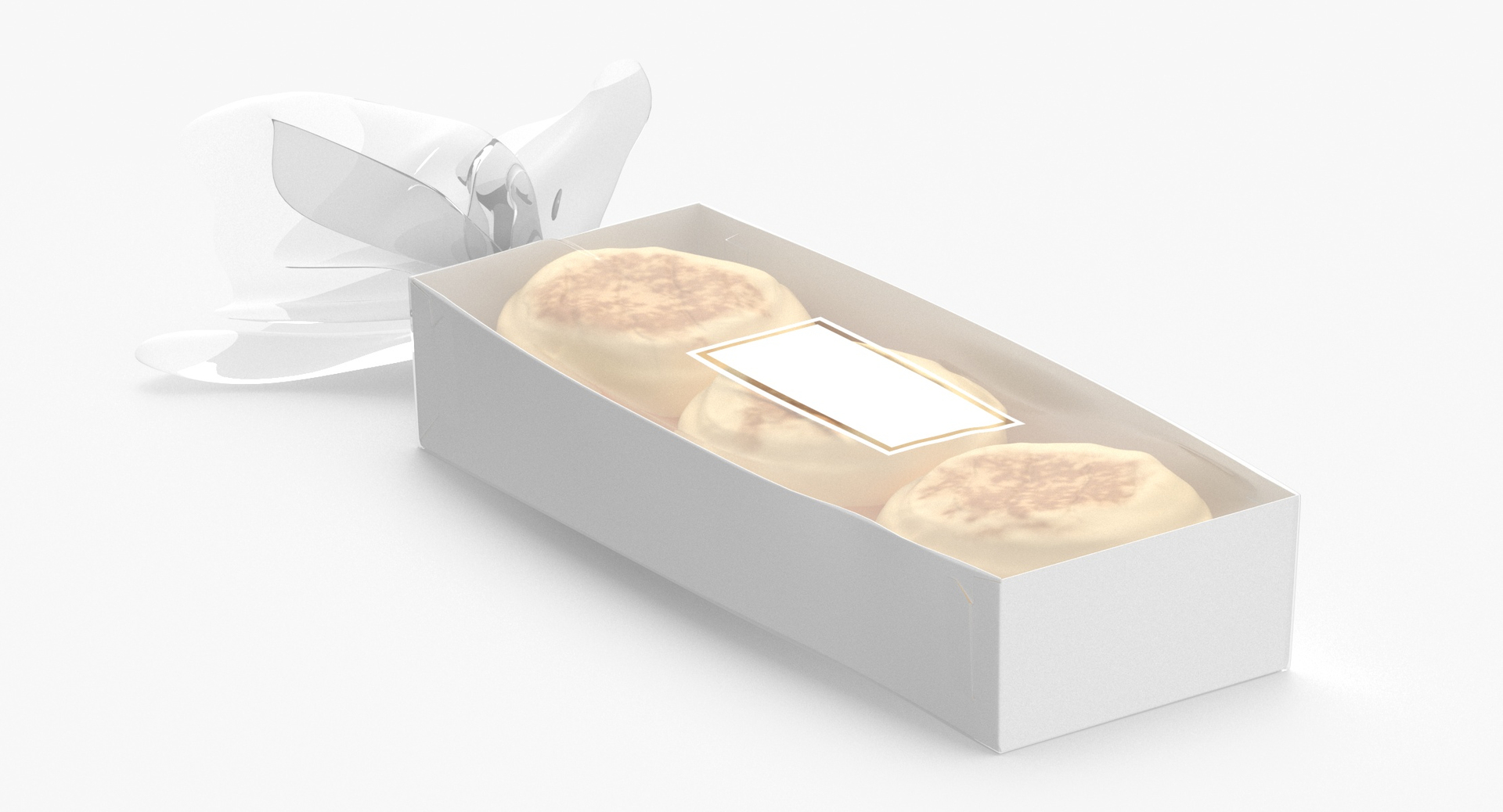 English Muffin Blank And Generic Label 3D Model - TurboSquid 2032014