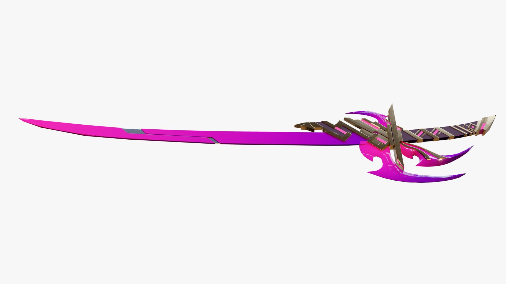 Magic Sword Katana 3D Model - TurboSquid 1720692