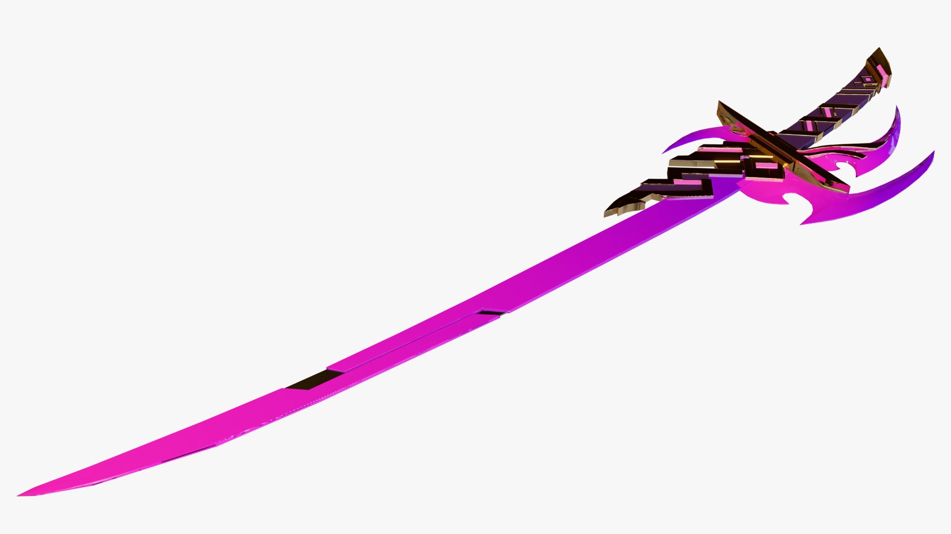 Magic Sword Katana 3D Model - TurboSquid 1720692