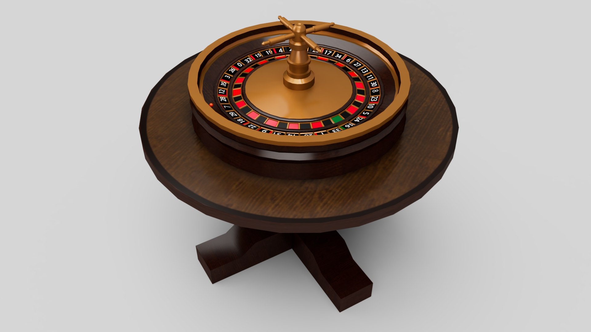 3D Roulette Table Model - TurboSquid 2010374