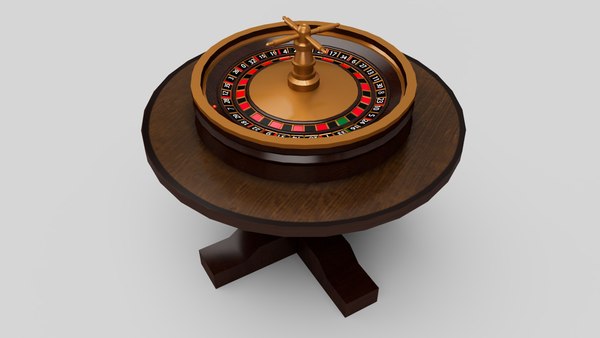 modelo 3d Mesa de ruleta - TurboSquid 2010374