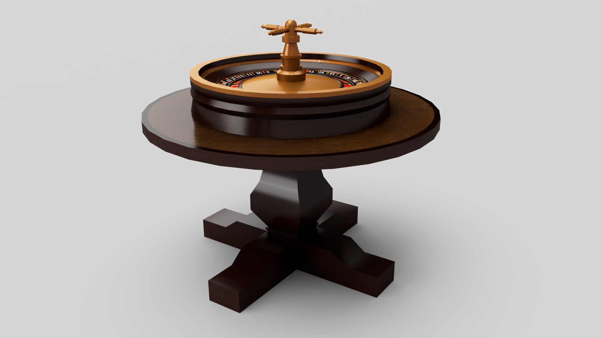 3D Roulette Table Model - TurboSquid 2010374