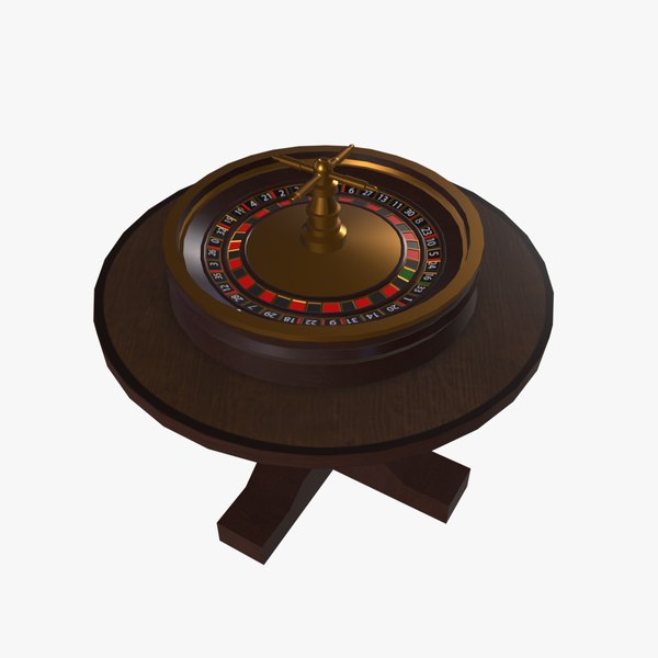 3D Roulette Table model - TurboSquid 2010374