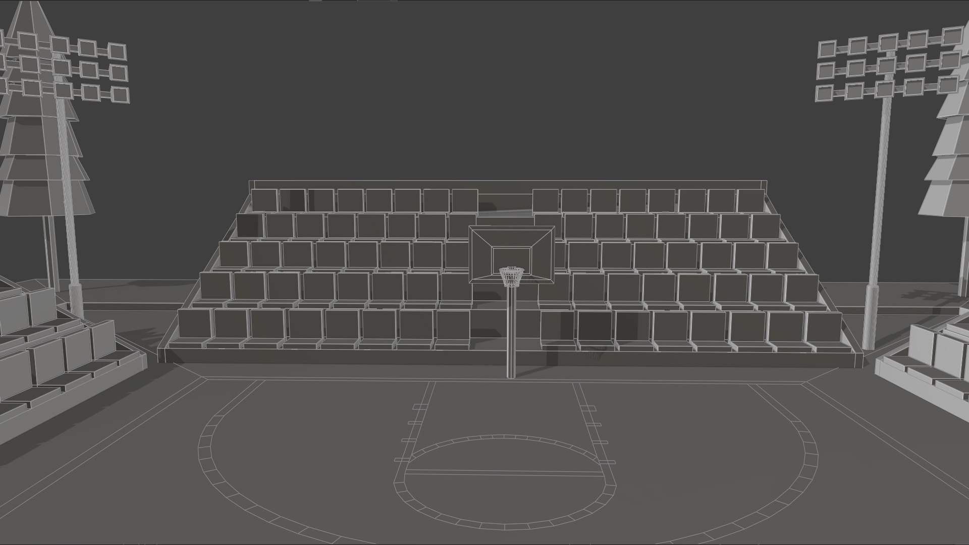 3D Low Poly Basketball - TurboSquid 2313023