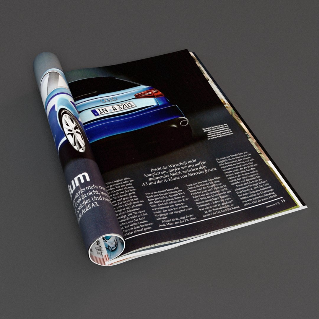 3d Magazine Pages