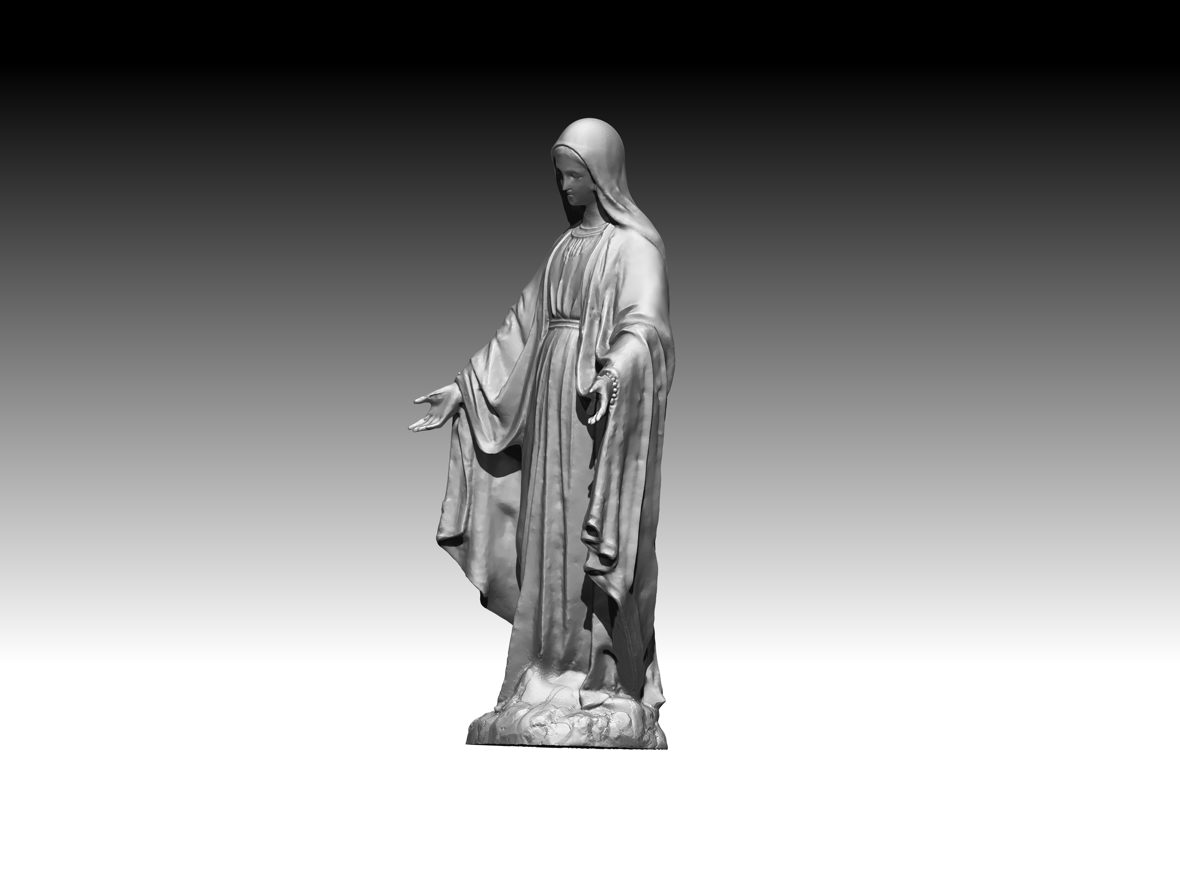 3D virgin mary model - TurboSquid 1704754