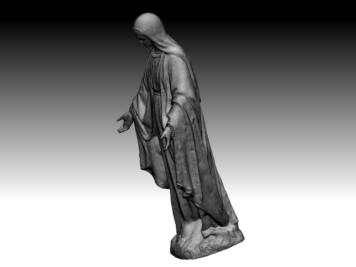 3D virgin mary model - TurboSquid 1704754