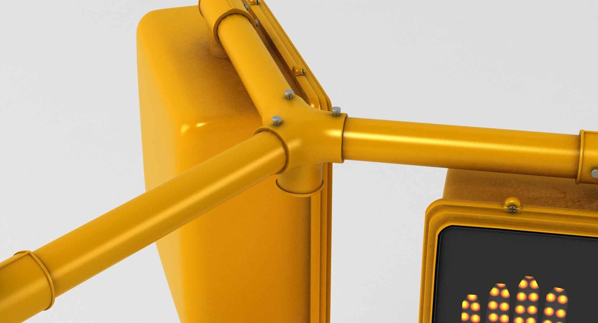 traffic lights 3d model