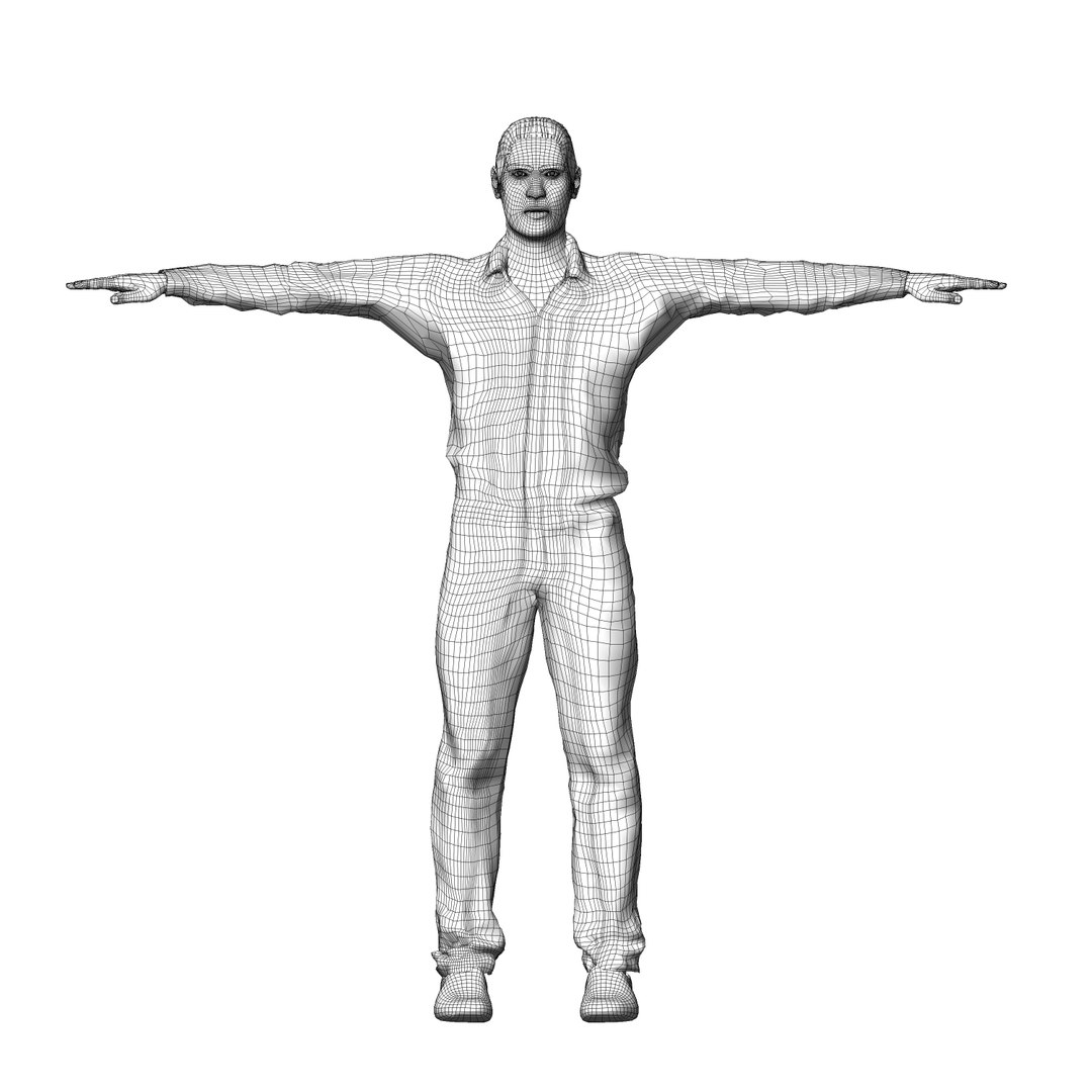 3D model adult male dark character - TurboSquid 1634626