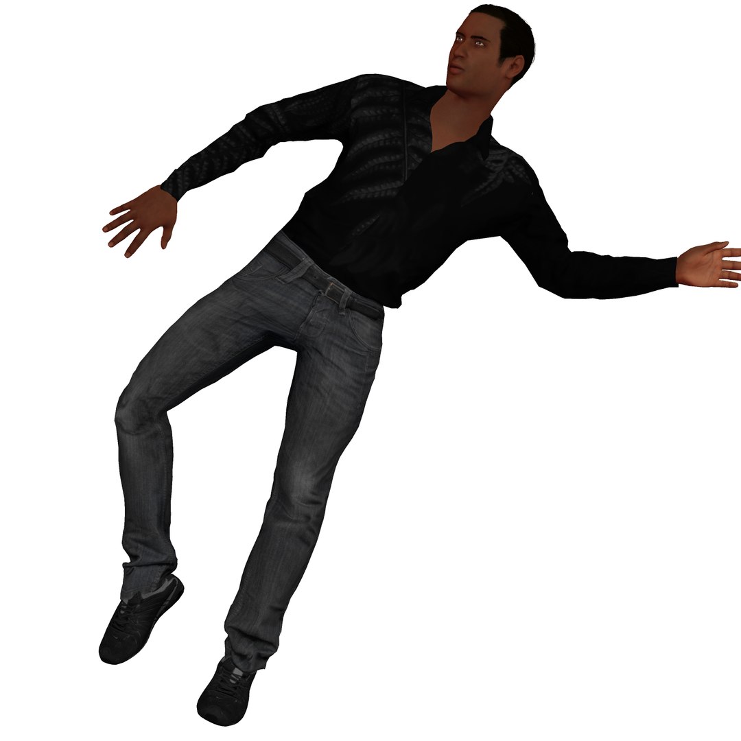 3D model adult male dark character - TurboSquid 1634626