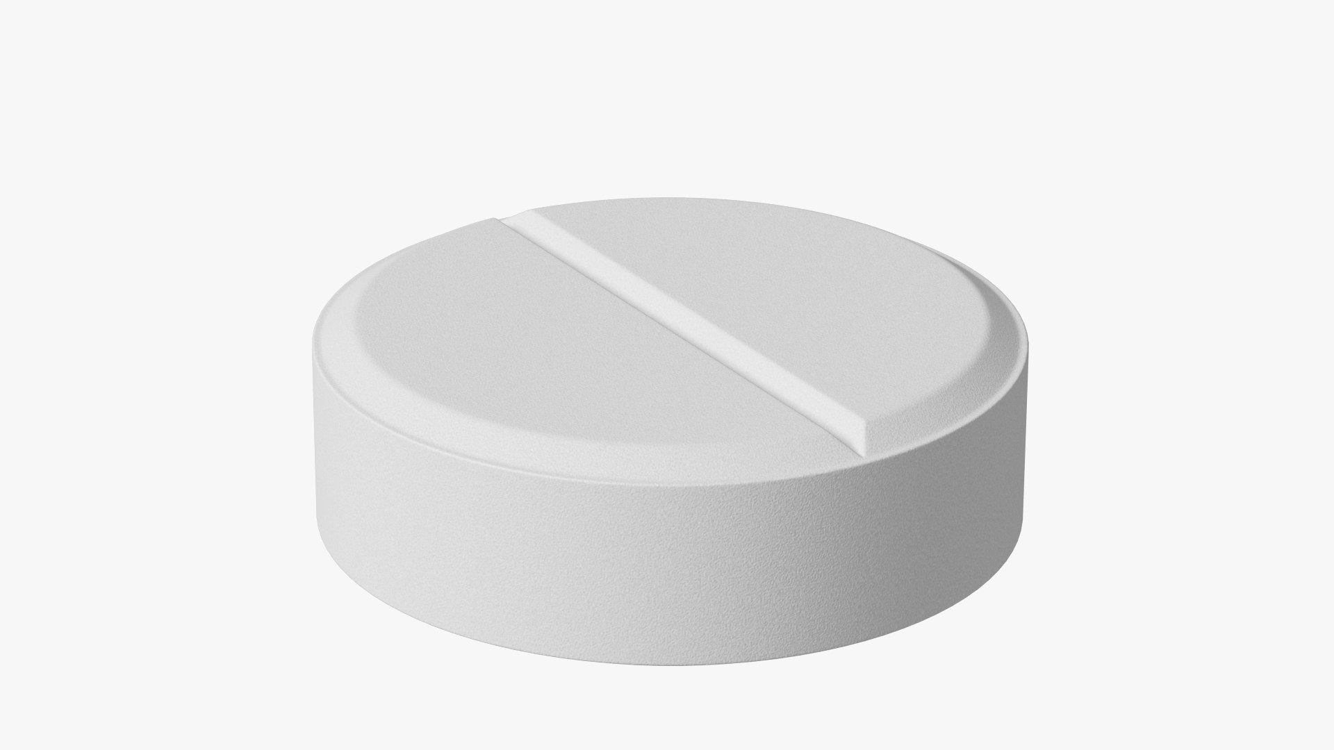 Pill White 3D Model - TurboSquid 2089468