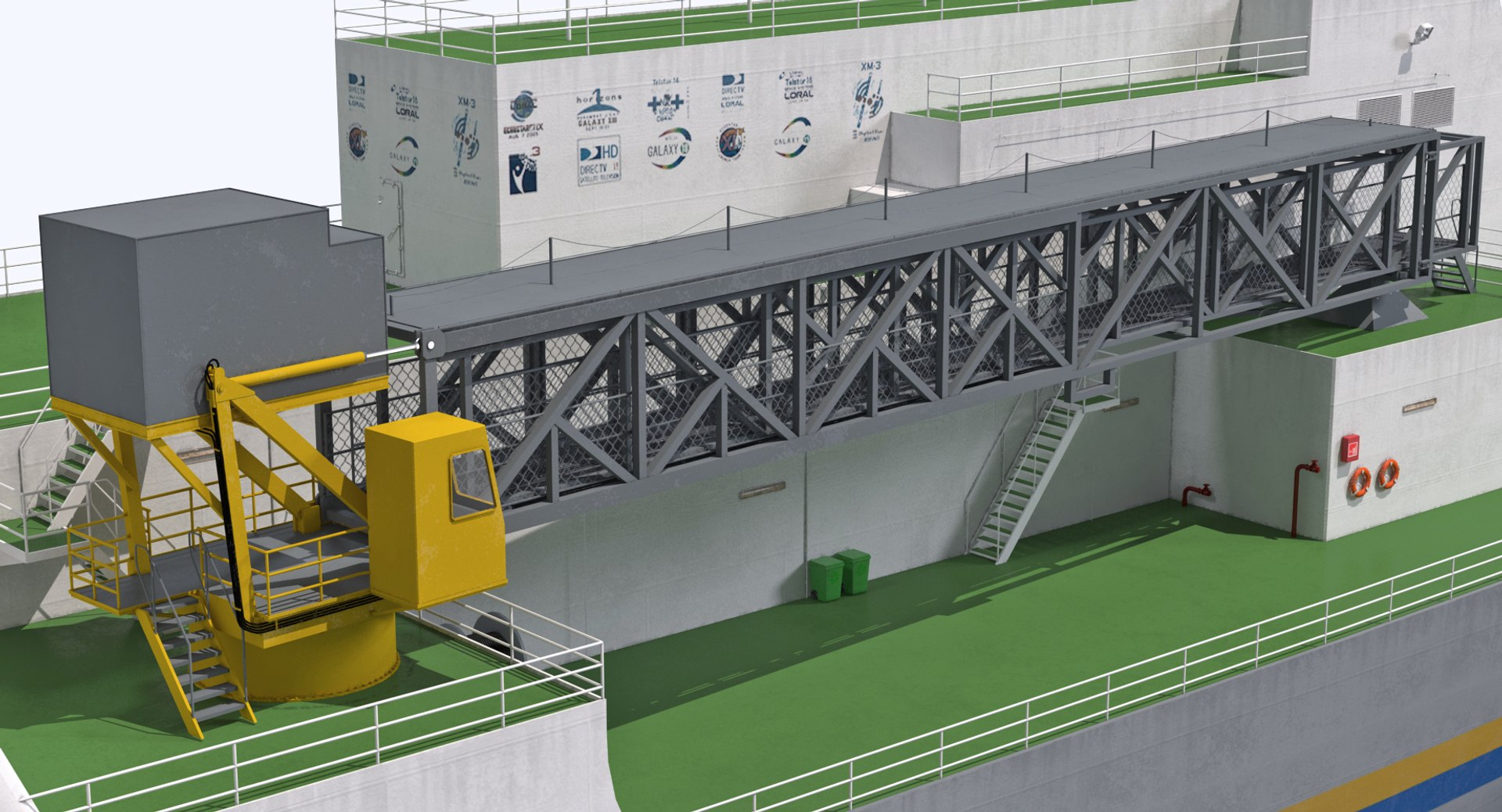 Rocket Launch Command Ship 3D Model - TurboSquid 1238172