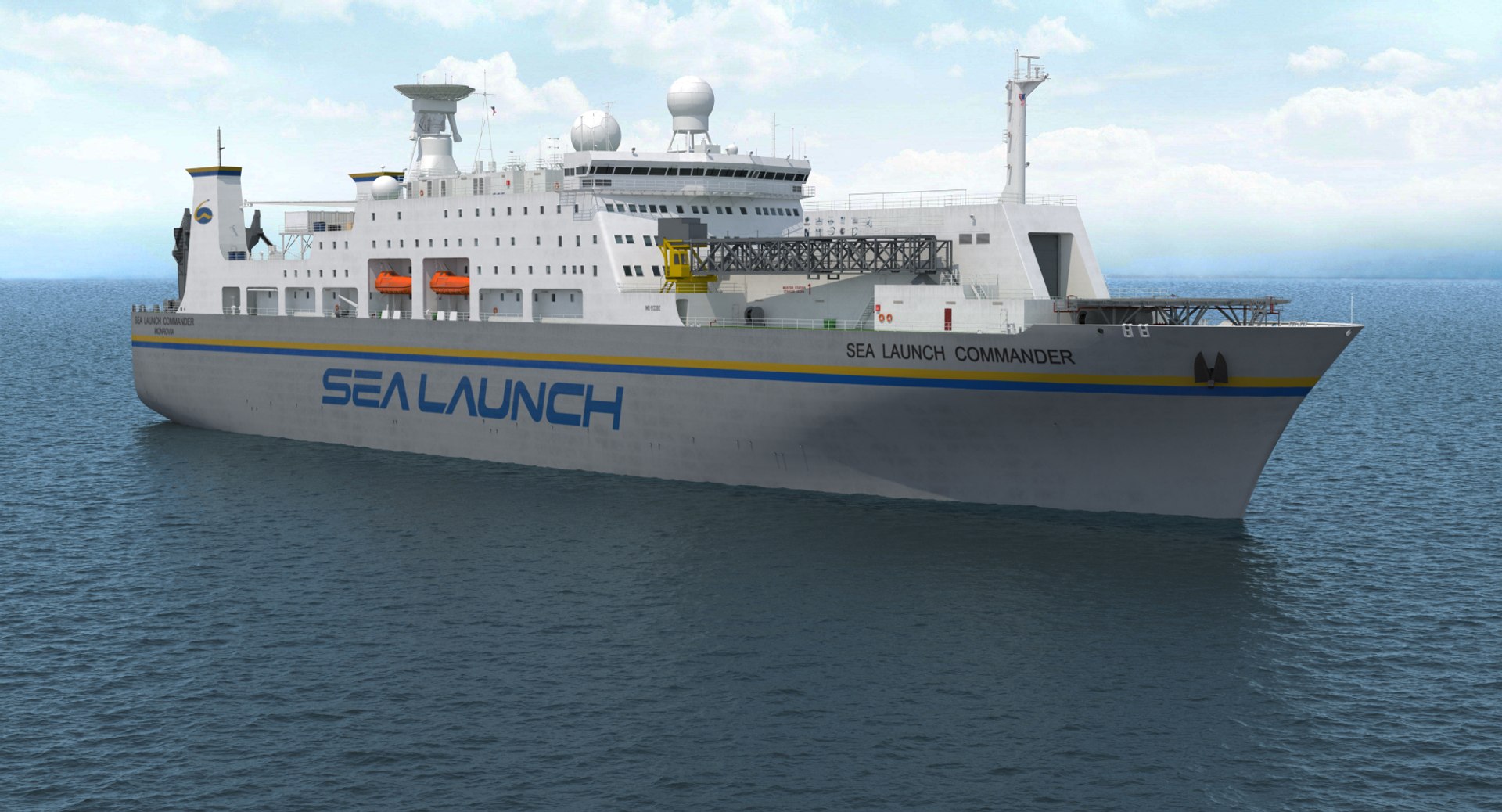 Rocket Launch Command Ship 3D Model - TurboSquid 1238172