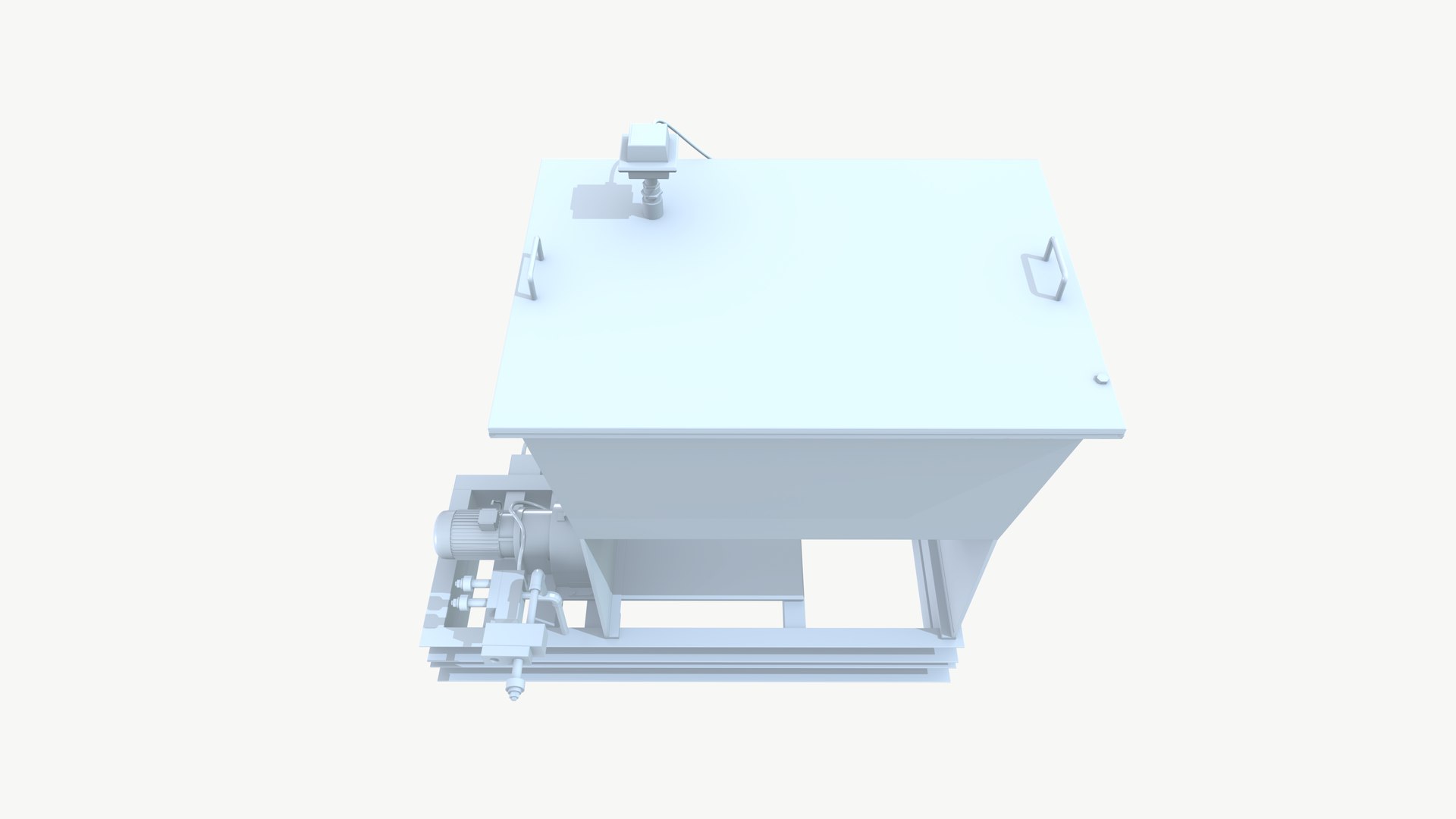 3D Granulator Machine Model - TurboSquid 2497532