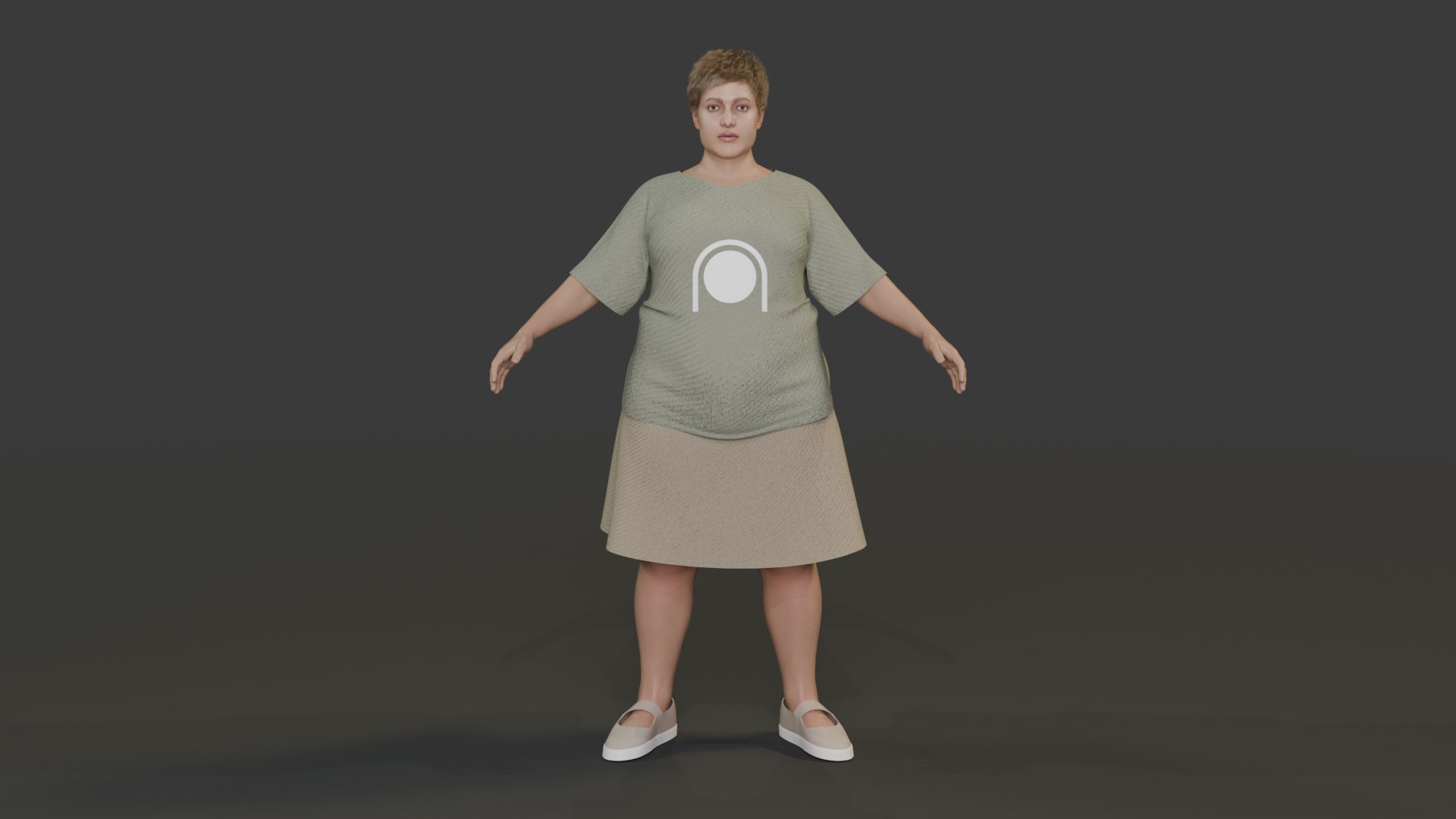 3D Realistic Pregnant Woman Character - TurboSquid 2436082