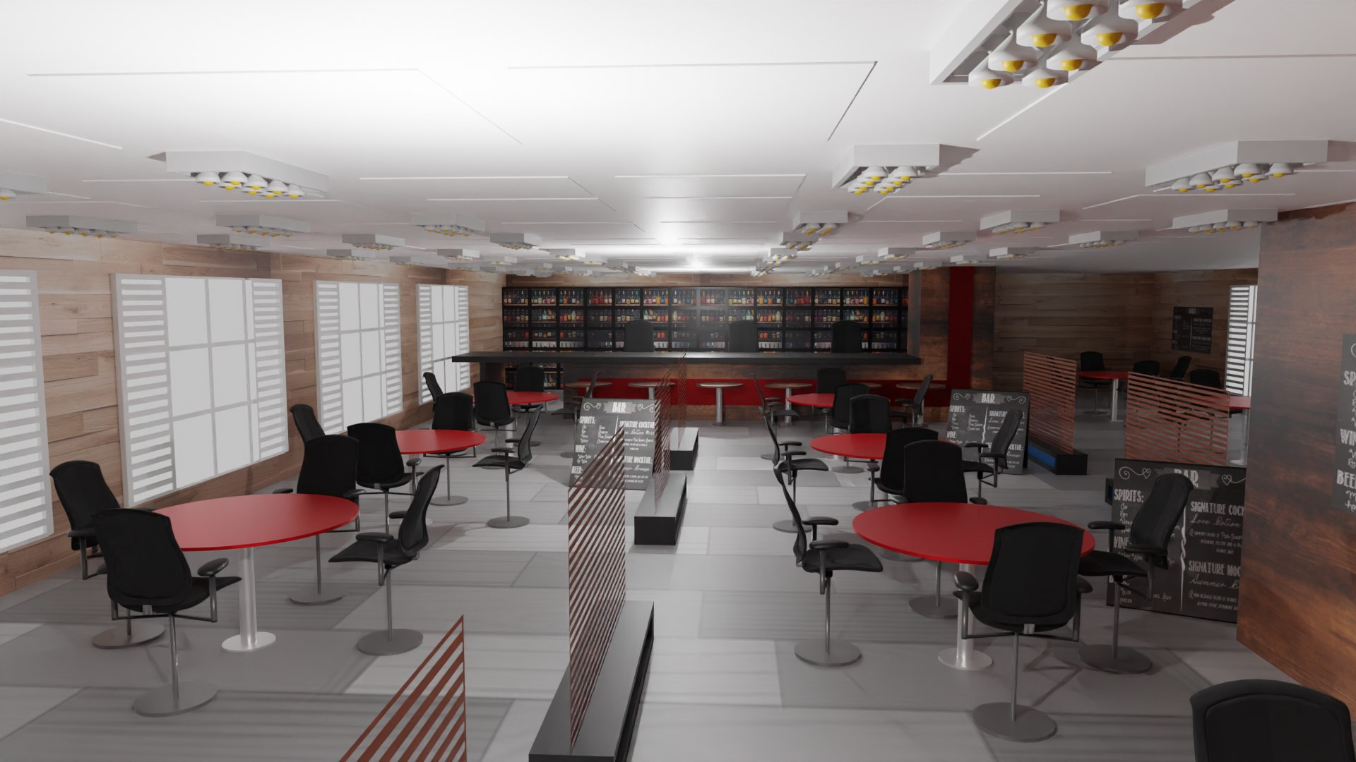 3D Bar Interior Model - TurboSquid 2178813