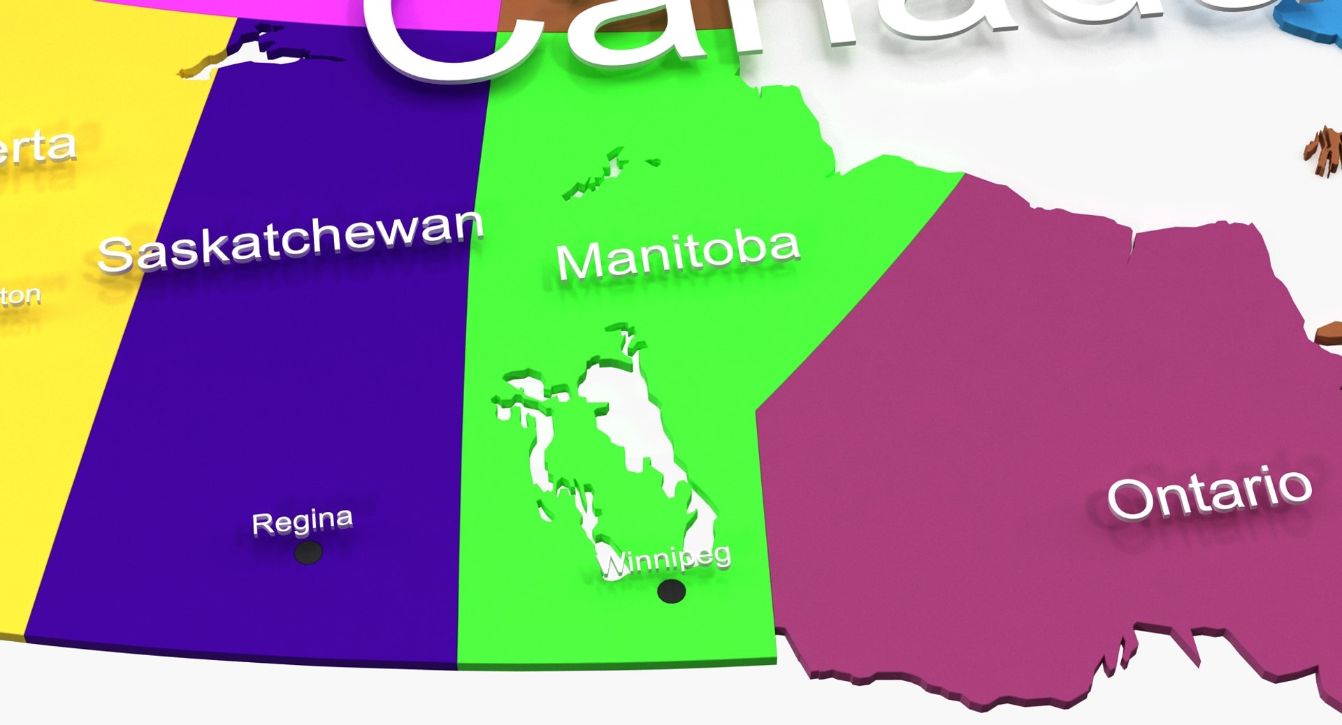 Canada 3d Model