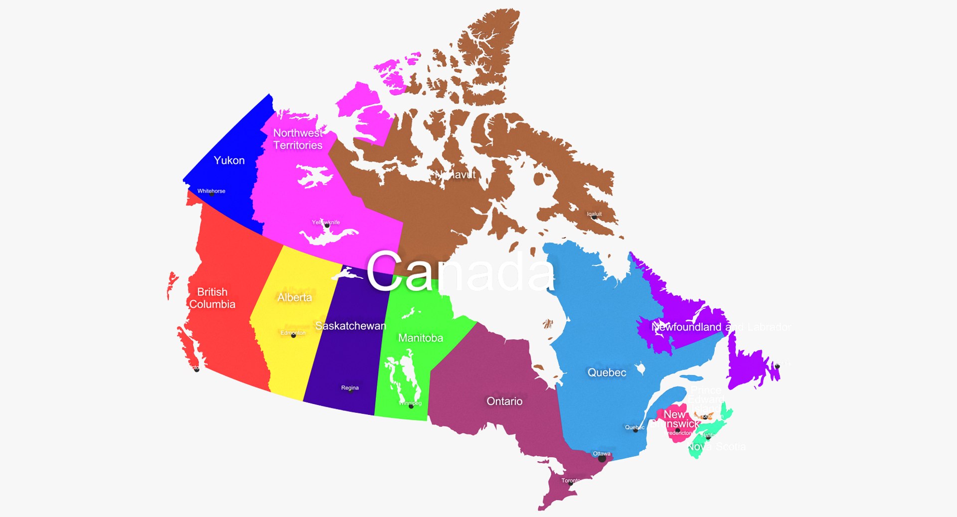 Canada 3d Model