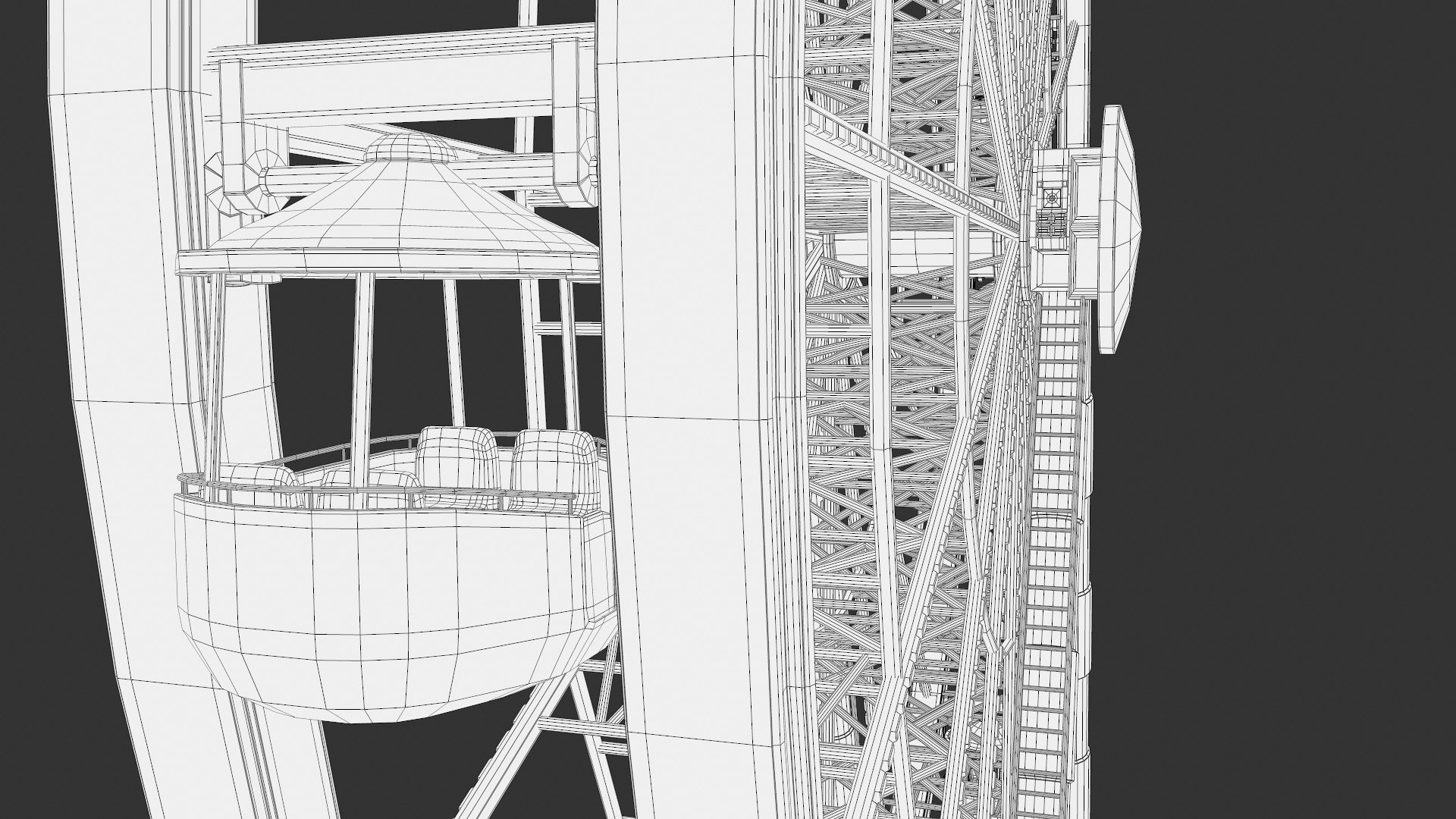 Ferris Wheel 3D Model - TurboSquid 1336245