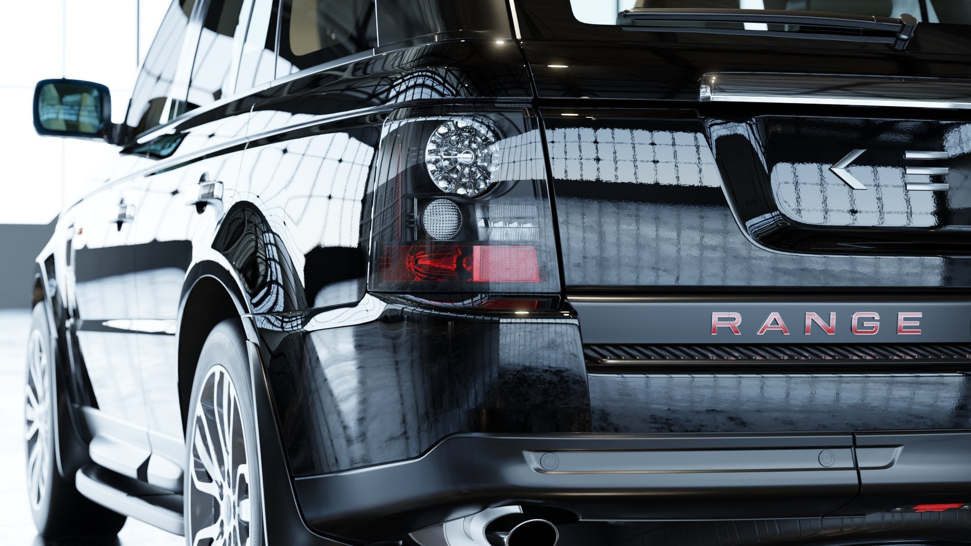 3D Model Custom 2006 Land Rover - TurboSquid 1660168