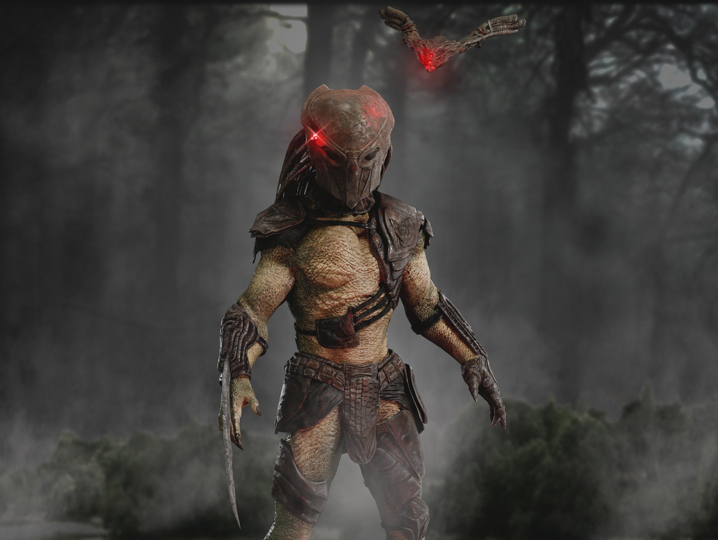 Falconer Predator Model - TurboSquid 2416624