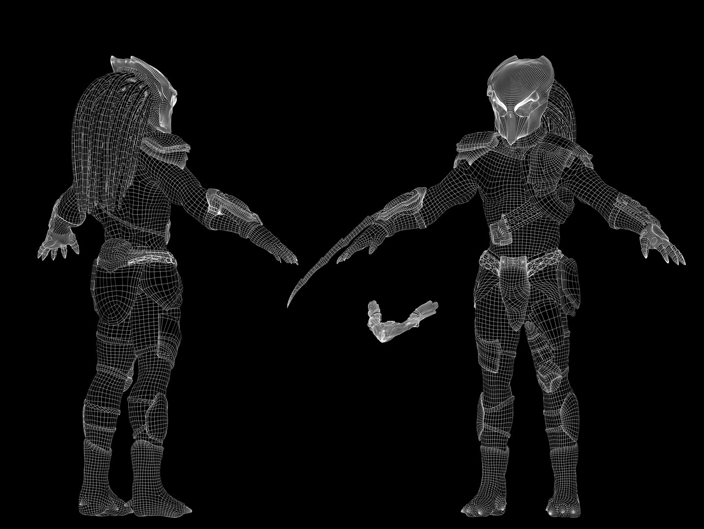 Falconer Predator Model - TurboSquid 2416624