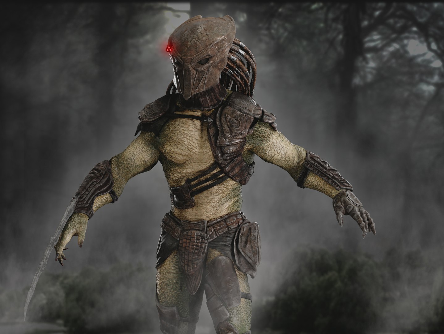 Falconer Predator Model - TurboSquid 2416624