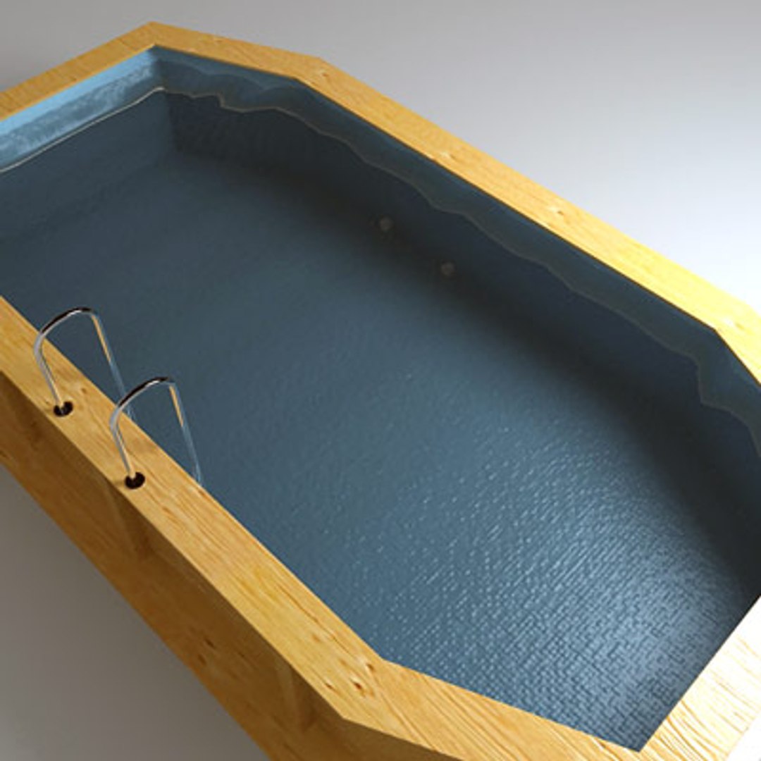 3d Garden Swimming Pool