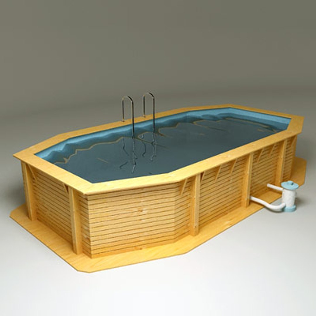 3d Garden Swimming Pool