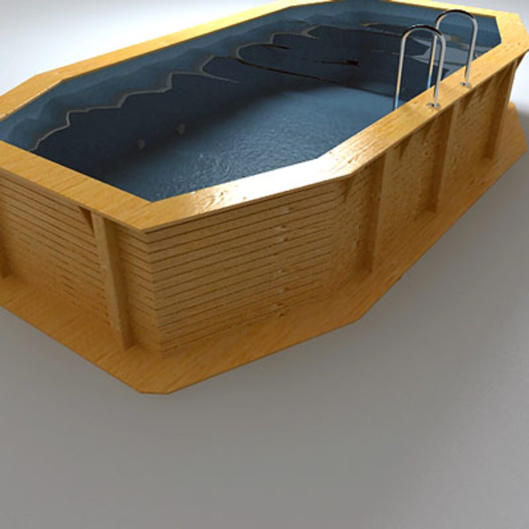 3d Garden Swimming Pool