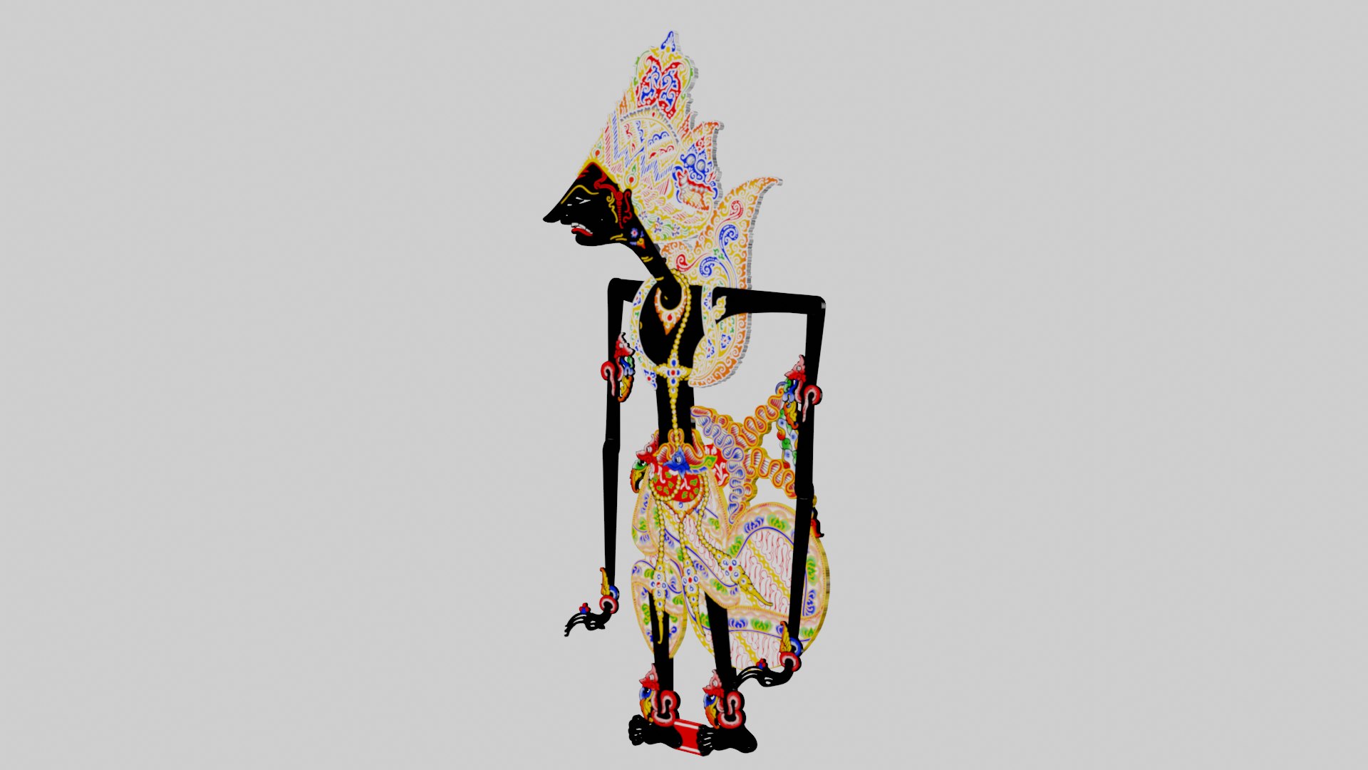 3D Wayang Kulit Sri Kresna - TurboSquid 2234114