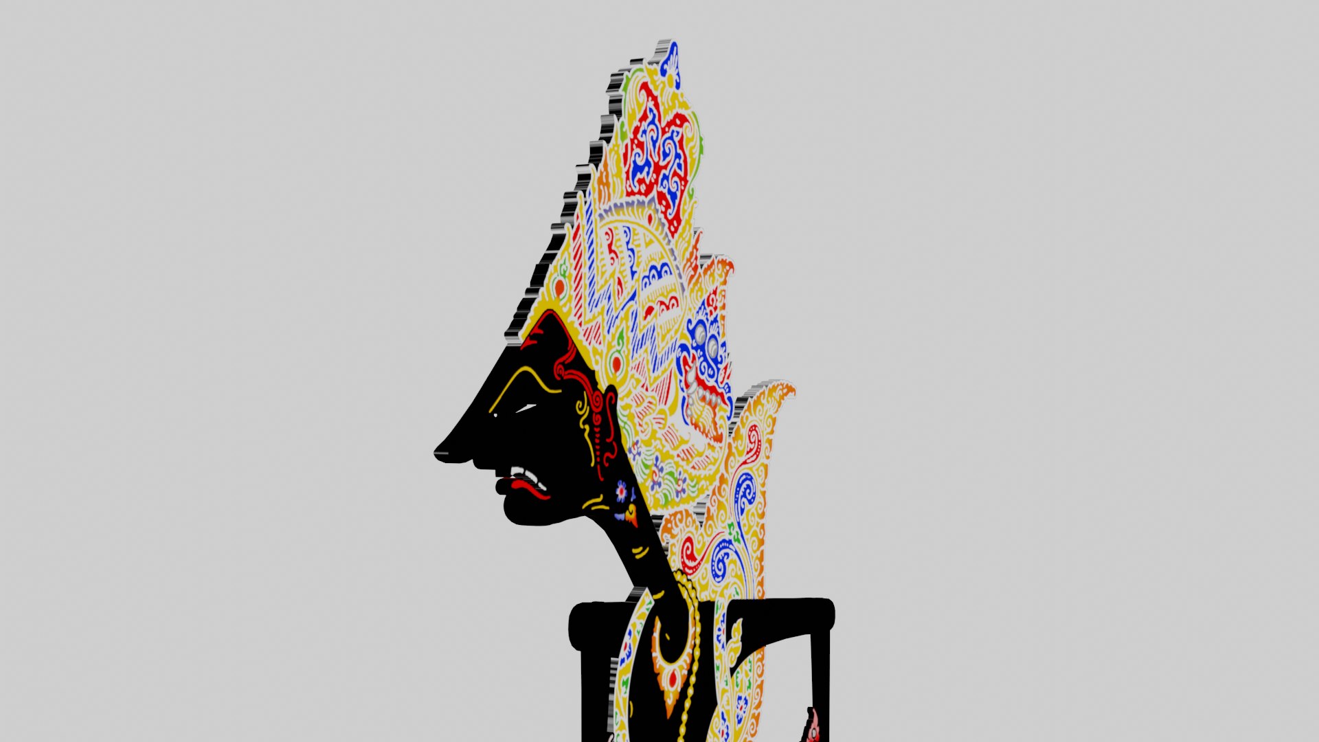3D Wayang Kulit Sri Kresna - TurboSquid 2234114