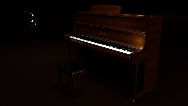 Grand Piano Blender Models for Download | TurboSquid