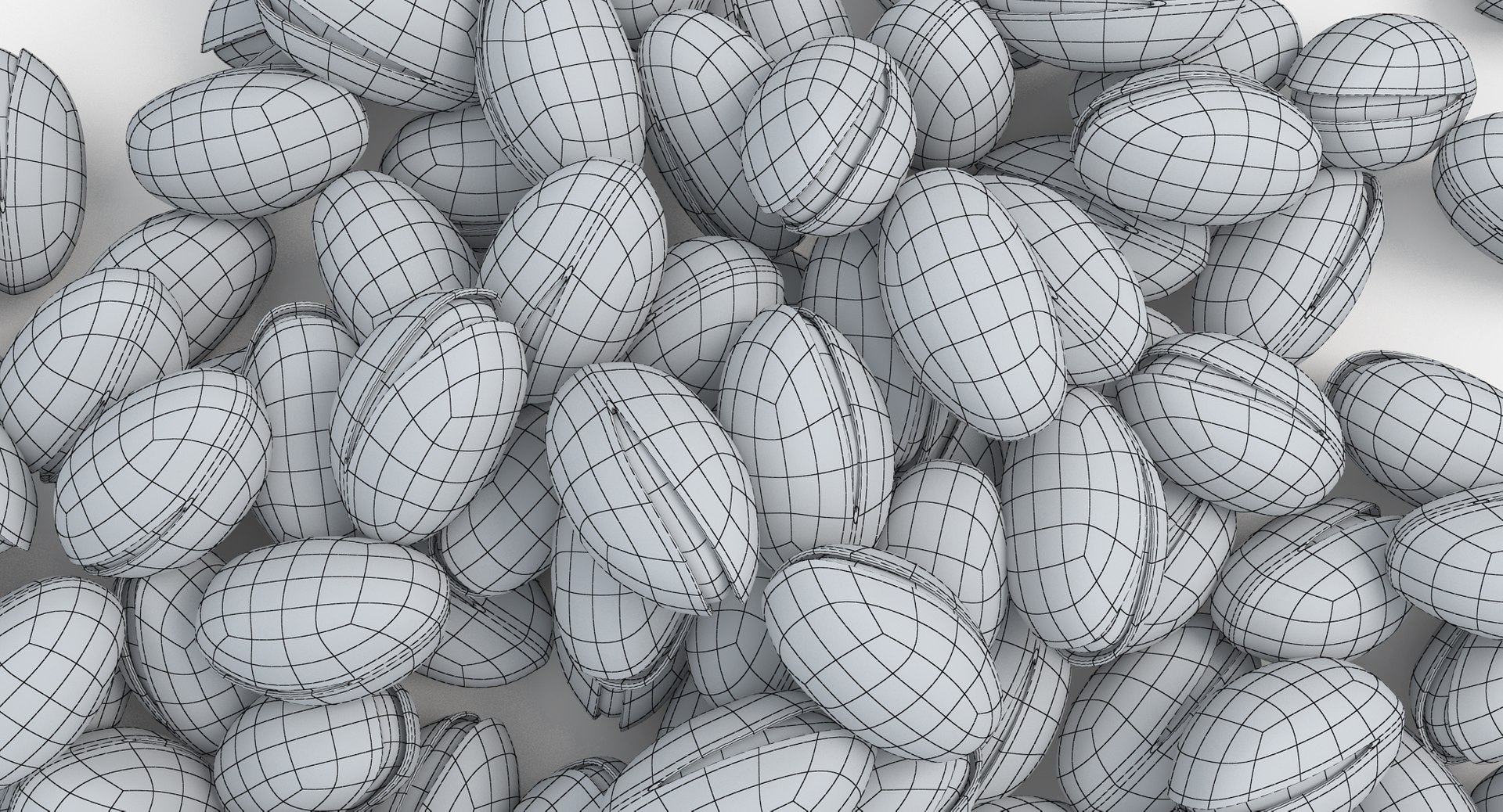 Pistachio Core Shell 3D Model - TurboSquid 1286768