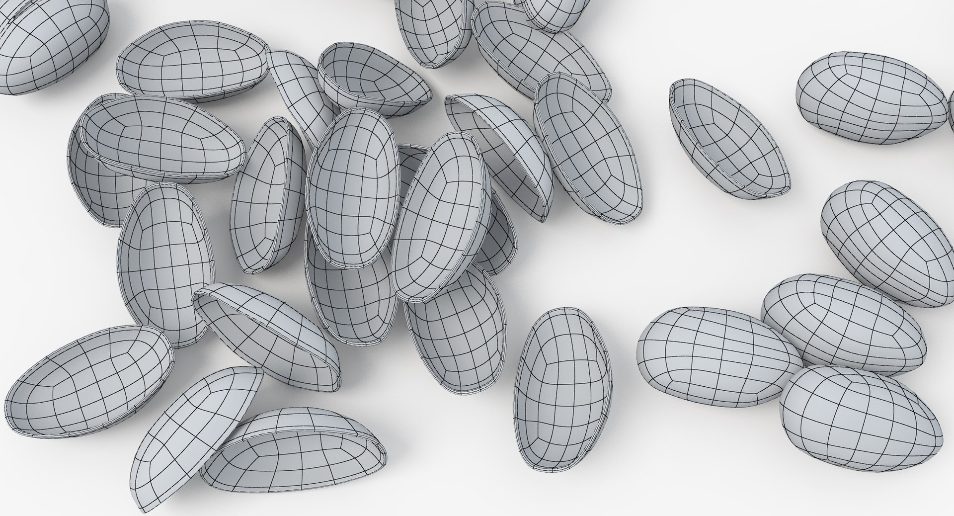 Pistachio Core Shell 3D Model - TurboSquid 1286768