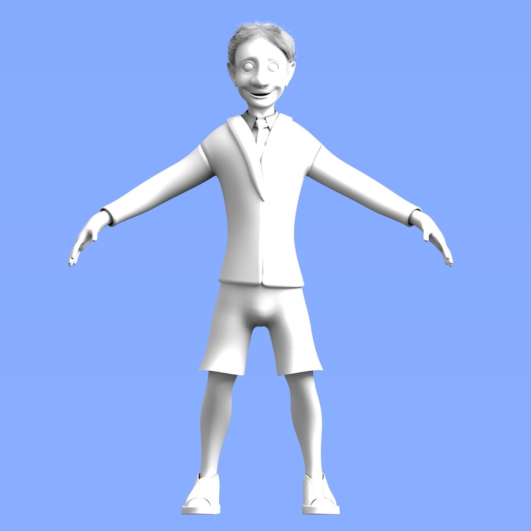 C4d Man Character