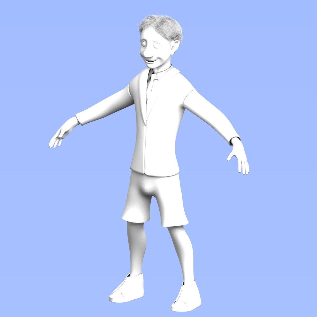 C4d Man Character